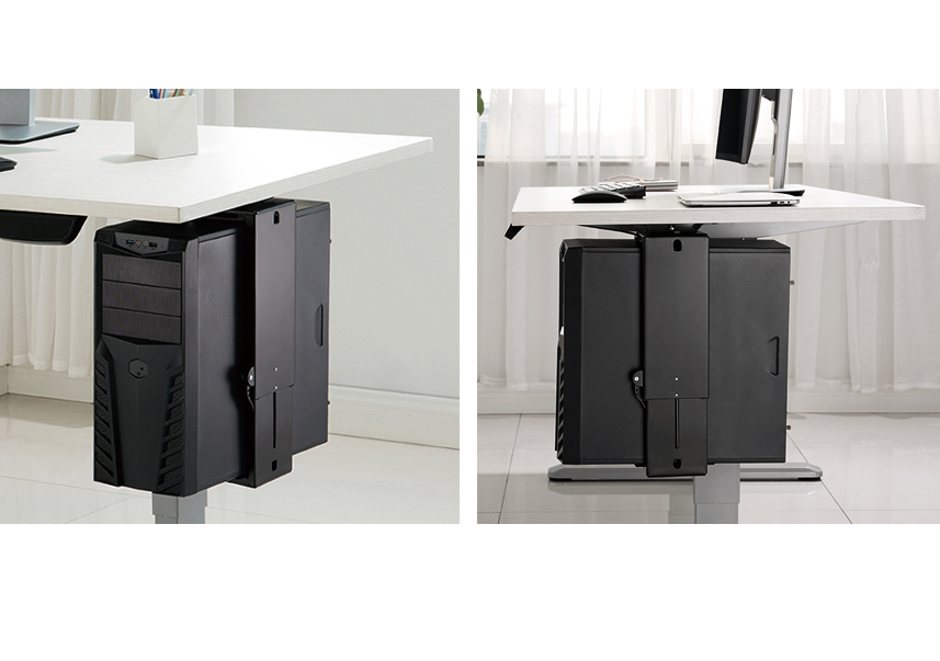 에이픽스 PC홀더 PH001 컴퓨터 데스크탑 본체 거치대 - 현대Hmall